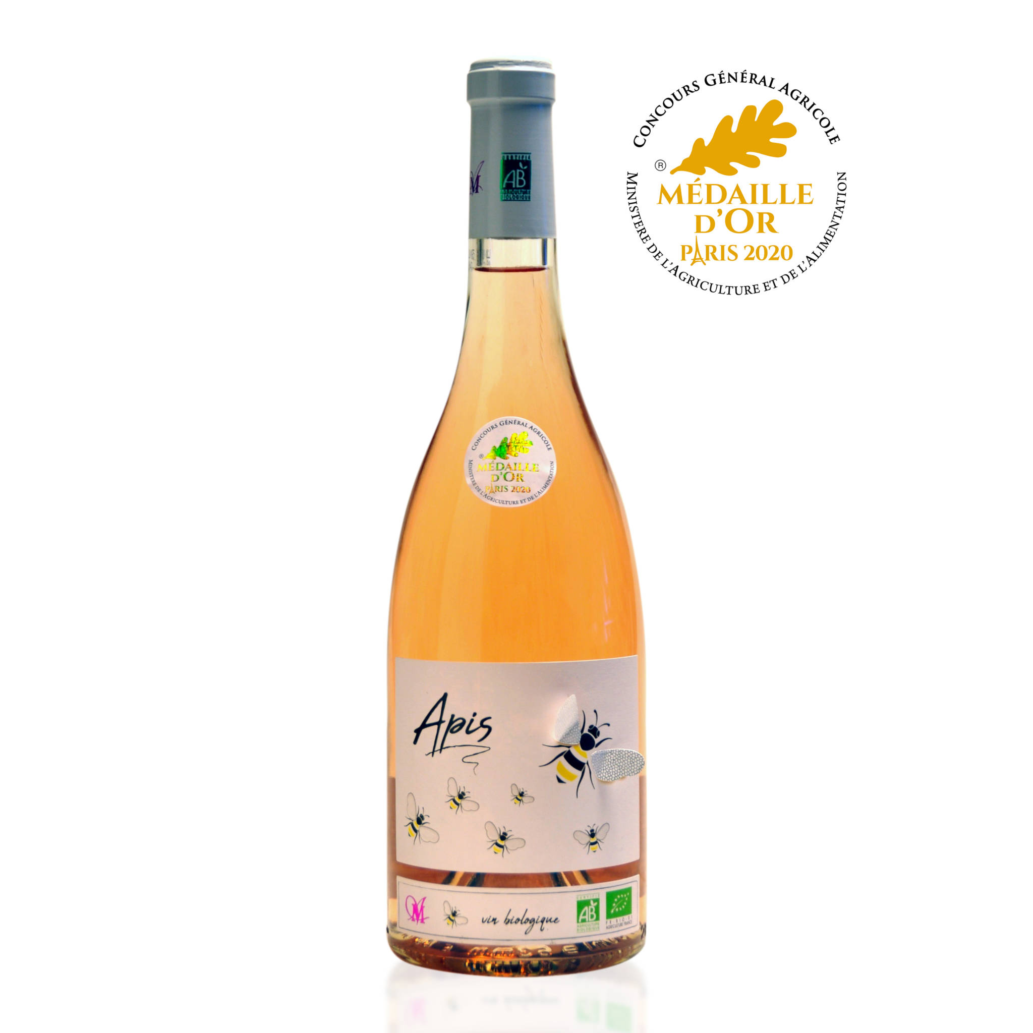 Apis Rosé Bio - Les Vignerons de la Porte des Cévennes